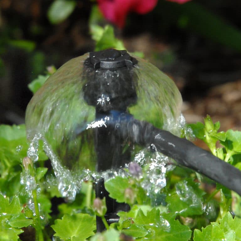 360 degree Adjustable Mini-Bubbler with Stake - Landscape Products Inc.
